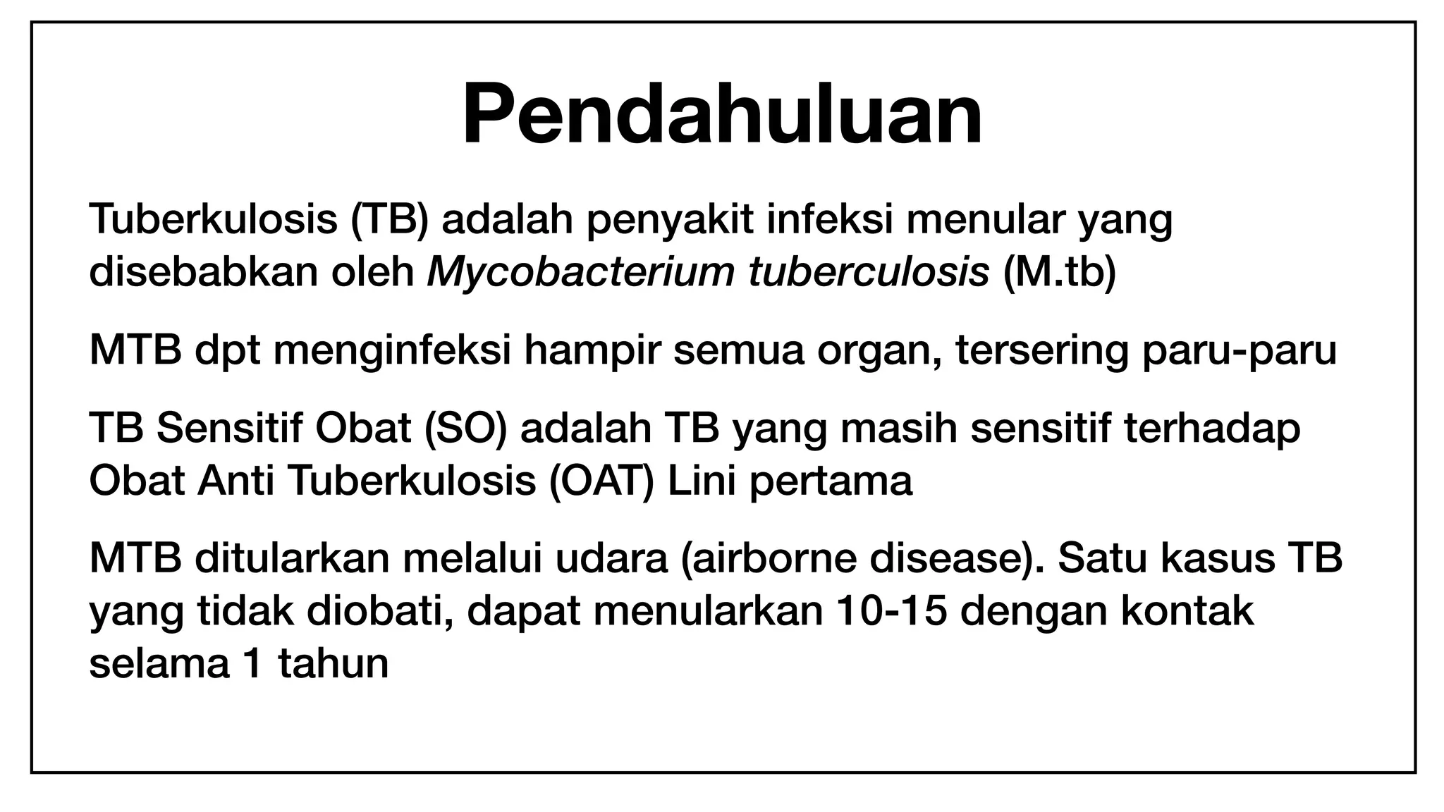Diagnosis dan Tatalaksana TB Sensitif Obat | PDF