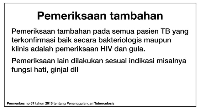 Diagnosis dan Tatalaksana TB Sensitif Obat | PDF