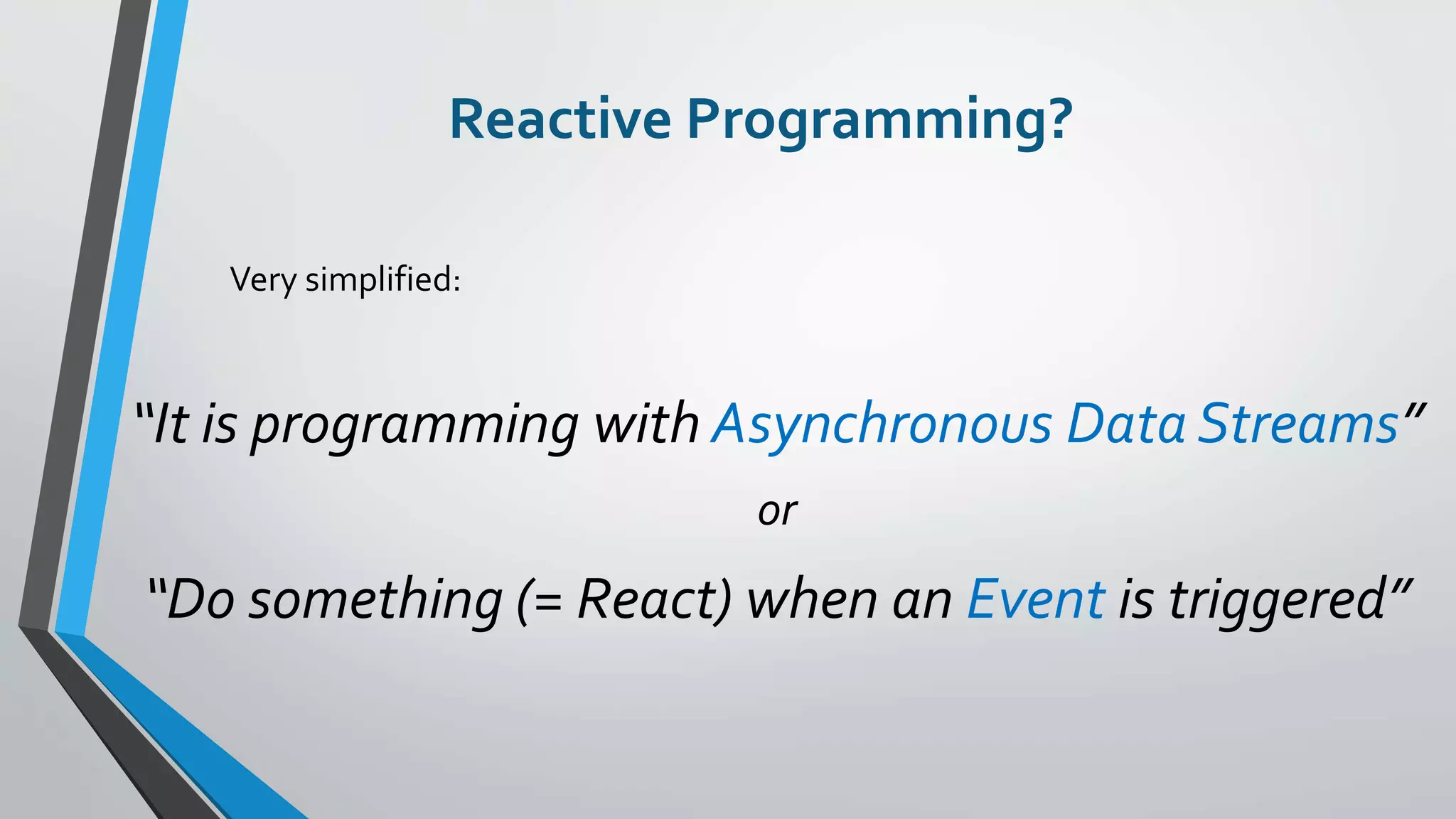 Bloc Pattern - Practical Use Cases - Flutter London - 21JAN2019 | PPT