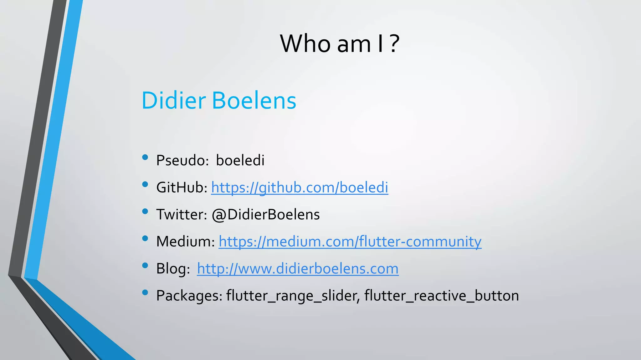 Bloc Pattern Practical Use Cases Flutter London 21jan2019 Ppt