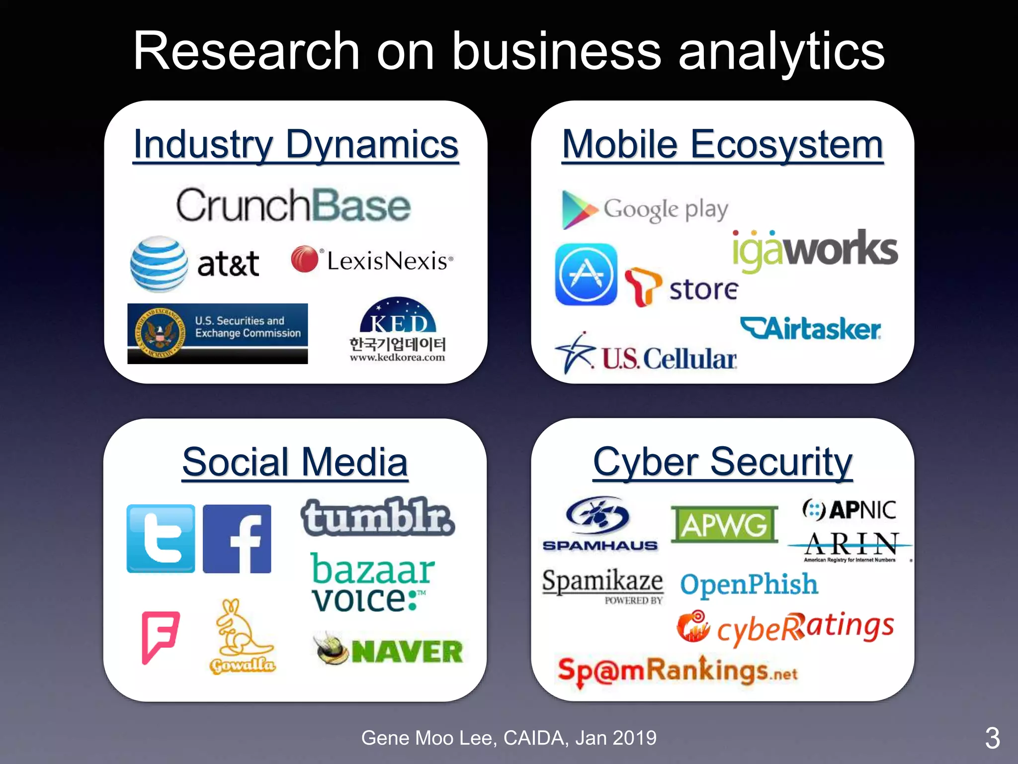 Developing A Big Data Analytics Framework for Industry Intelligence | PPTX