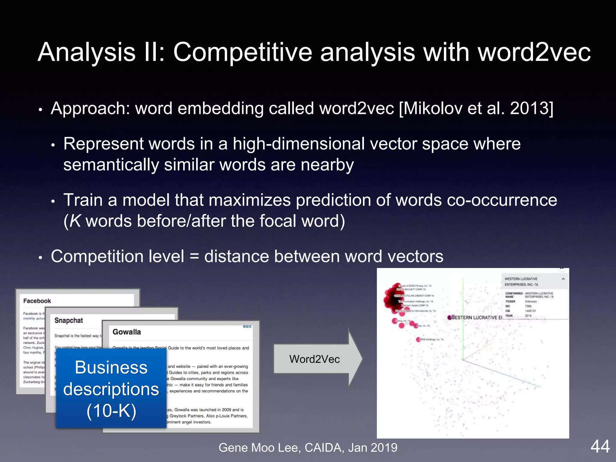 Developing A Big Data Analytics Framework for Industry Intelligence | PPTX