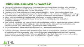 Kaisa Mölläri: Hilmo 2019 tietosisältö (21.1.2019) | PPT