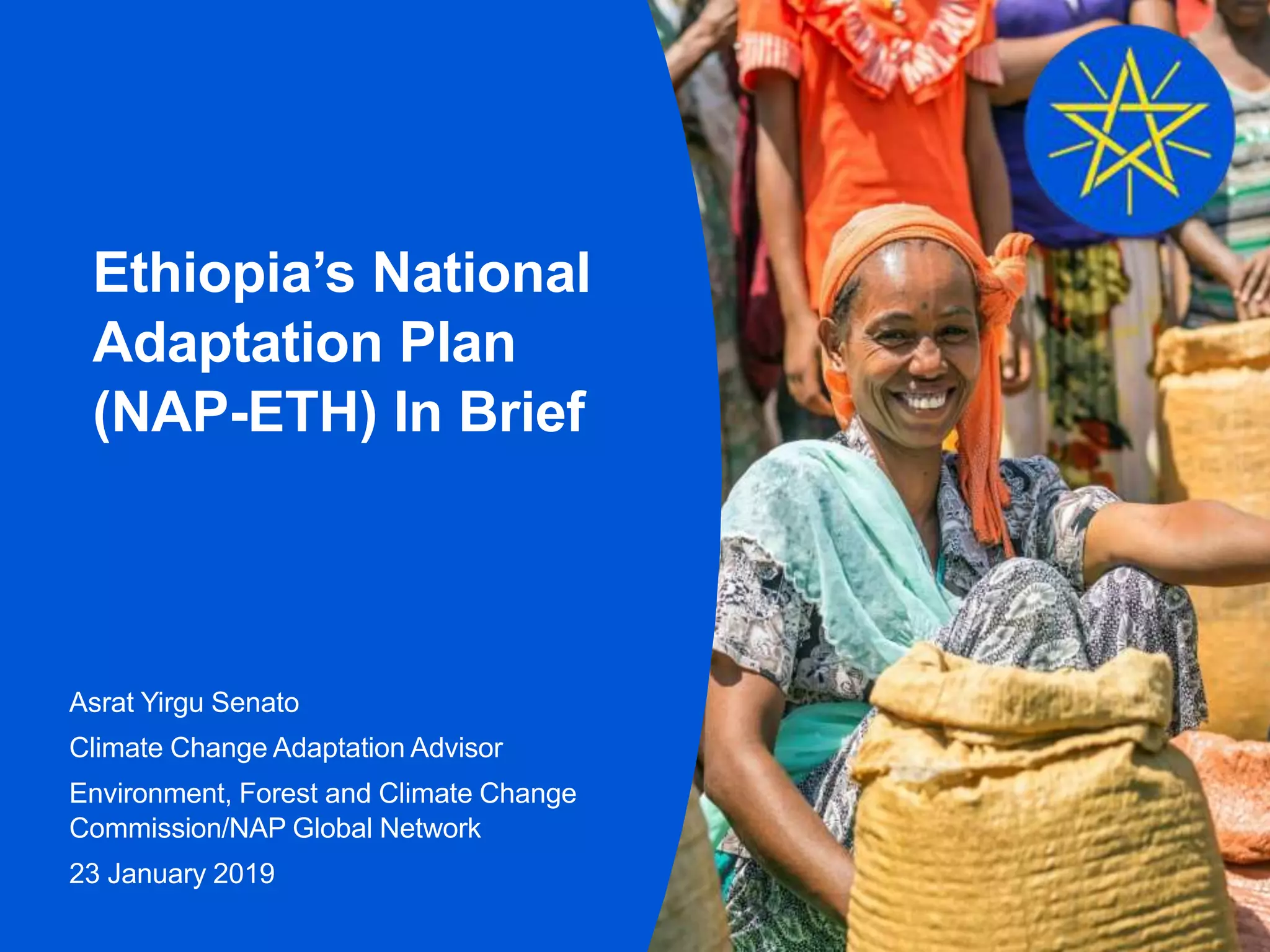 Ethiopia’s National Adaptation Plan (NAP-ETH) In Brief | PPTX