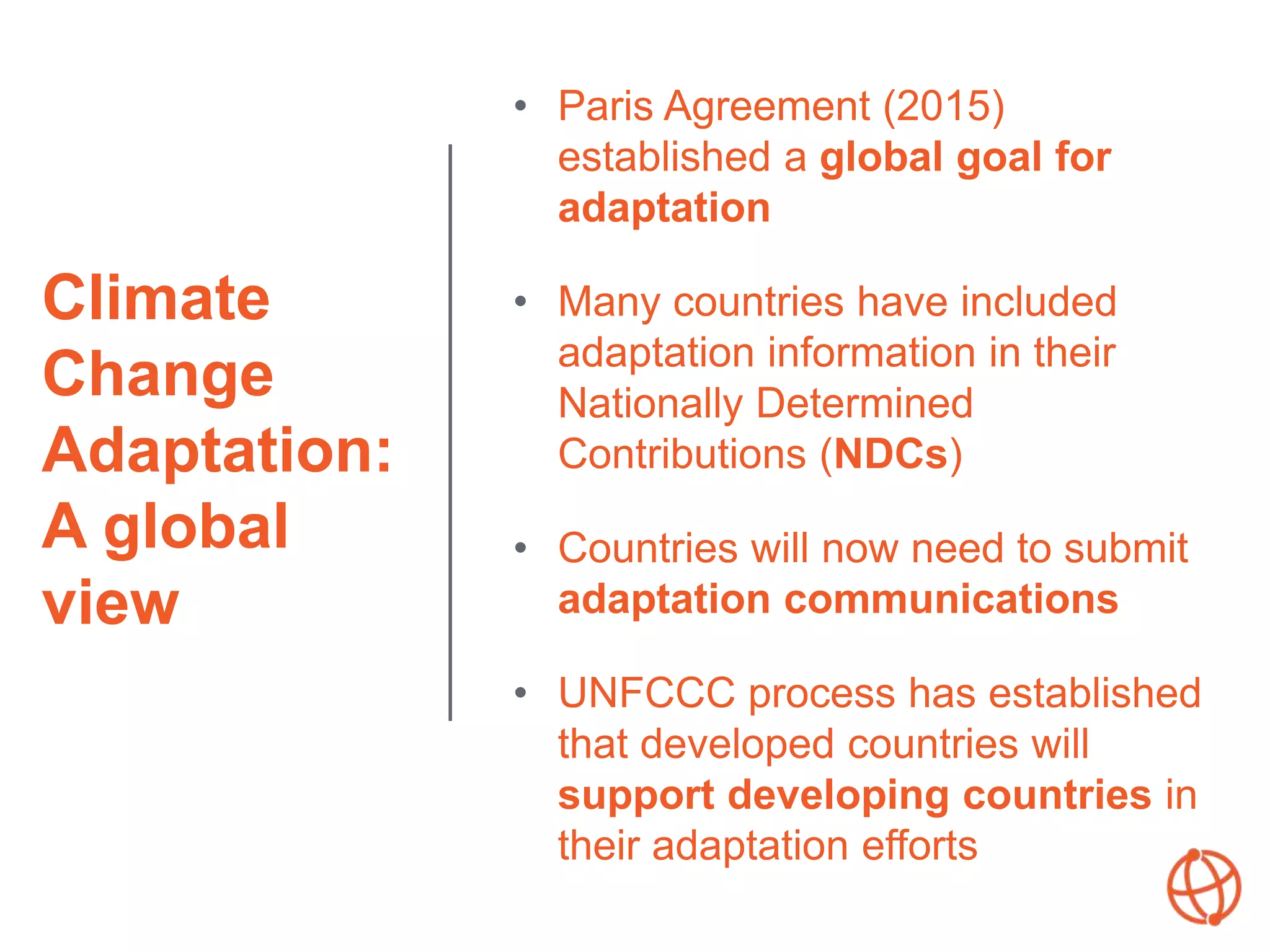 Climate Change Adaptation and the NAP Process | PPT