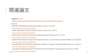 [DL輪読会]Auto-DeepLab: Hierarchical Neural Architecture Search for Semantic Image Segmentation | PPT