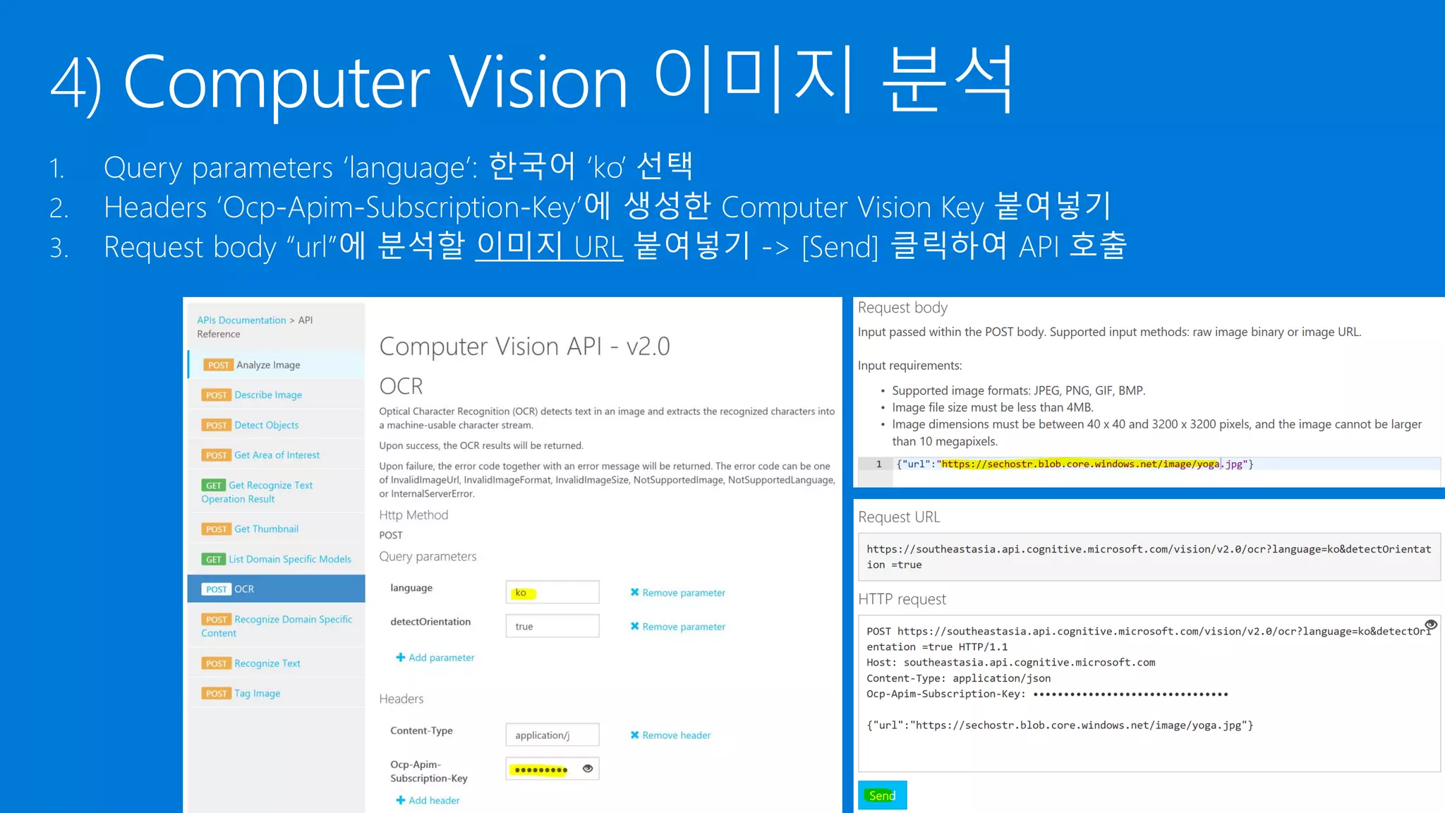 Computer Vision OCR 이미지 텍스트추출 기초 실습가이드 | PDF