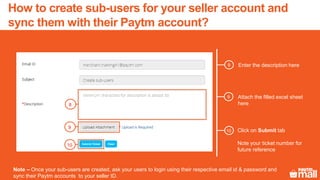 Migration to Paytm account | PPT