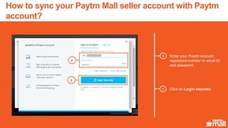 Migration to Paytm account | PPT