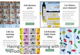 Periodic Table for Children and Youth | PPT