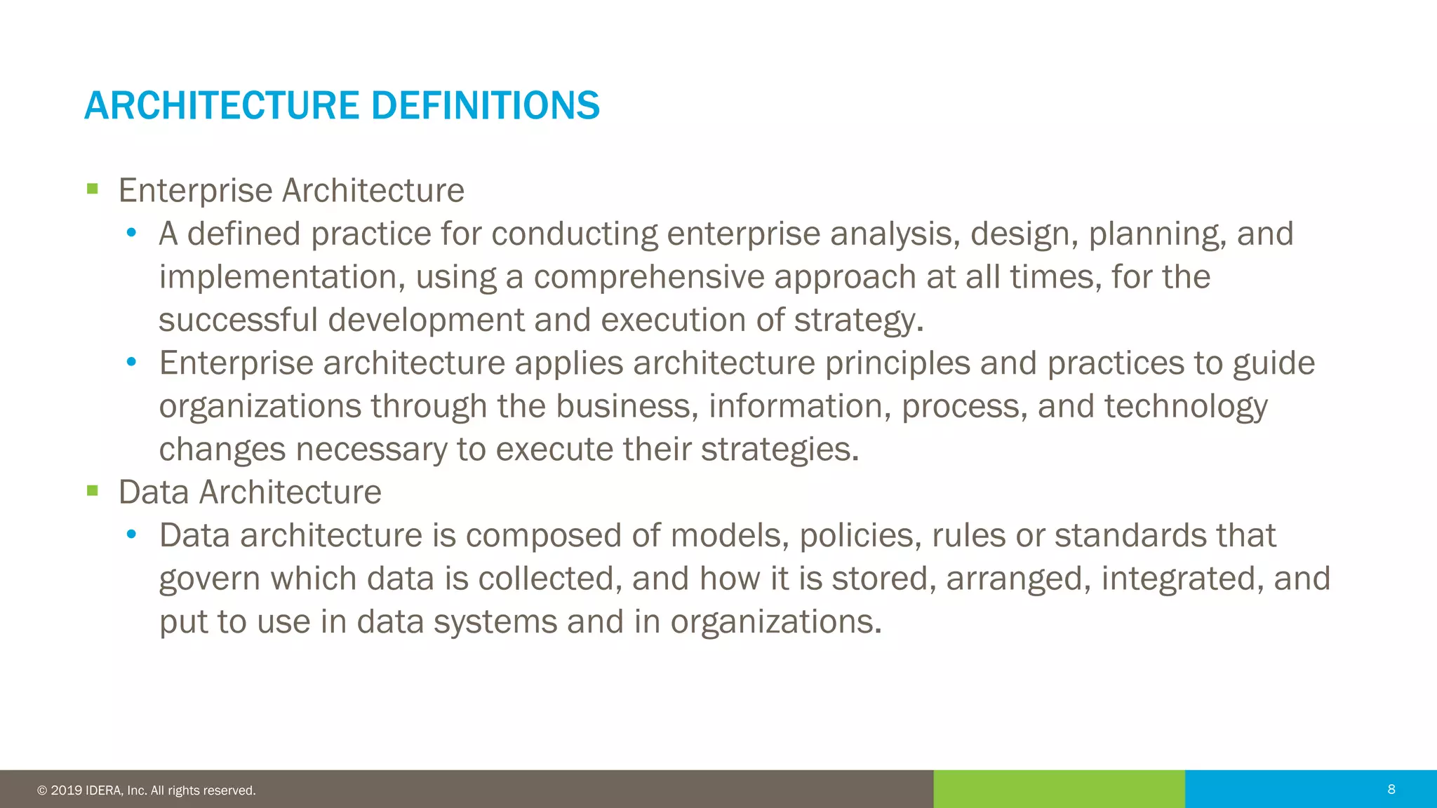 Data Architecture - The Foundation for Enterprise Architecture and ...