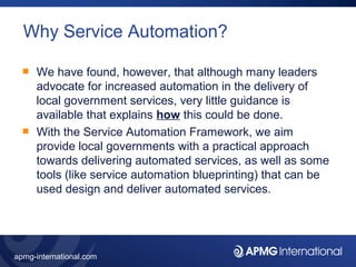 Service Automation for Local Government | PPT