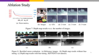 [論文紹介] DPSNet: End-to-end Deep Plane Sweep Stereo | PPT