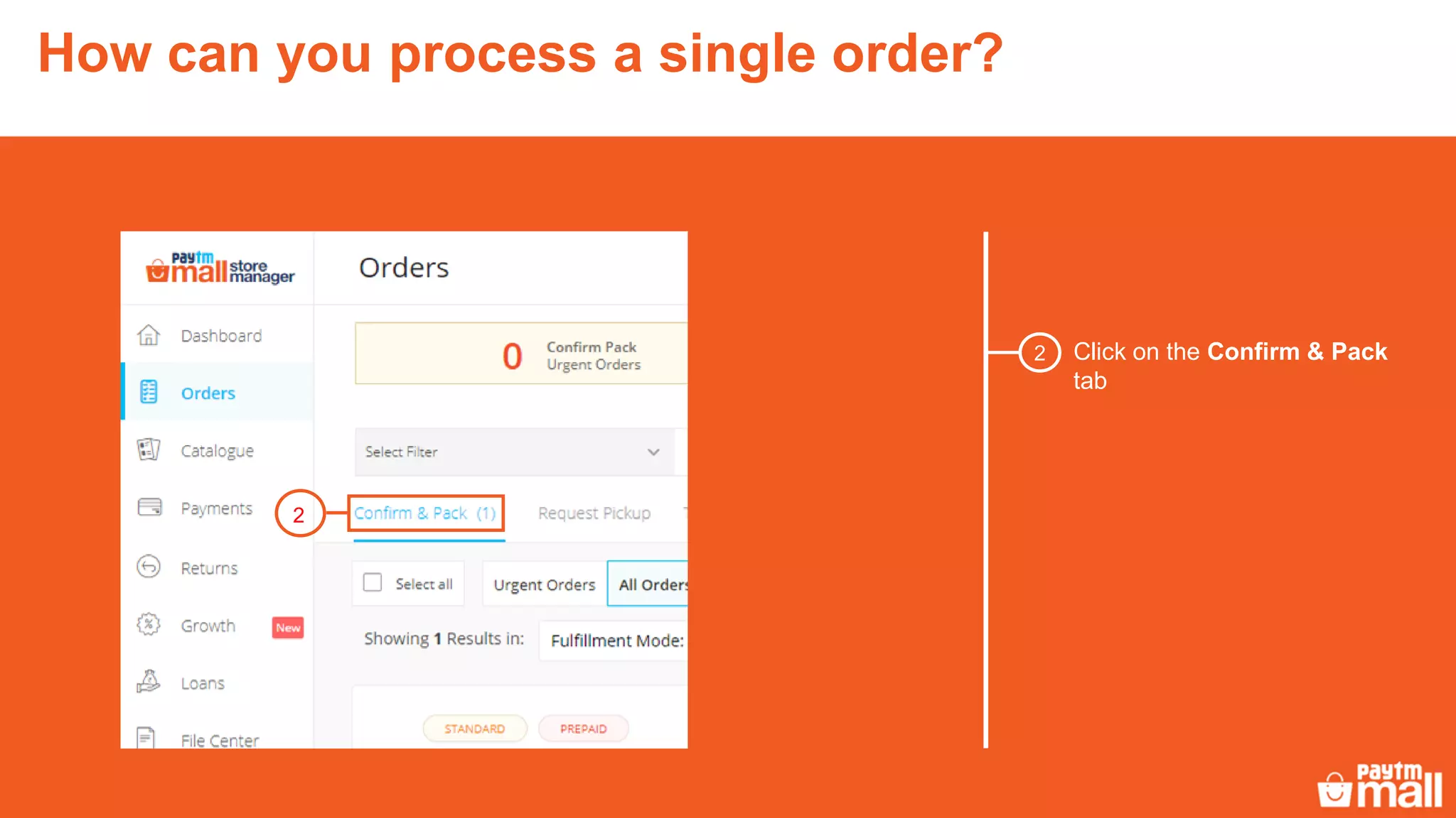 Single order processing for LMD sellers | PPT
