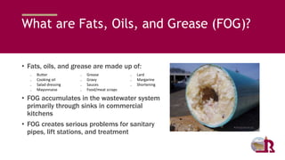 Revelstoke Engineering - Fats Oils and Grease | PPT