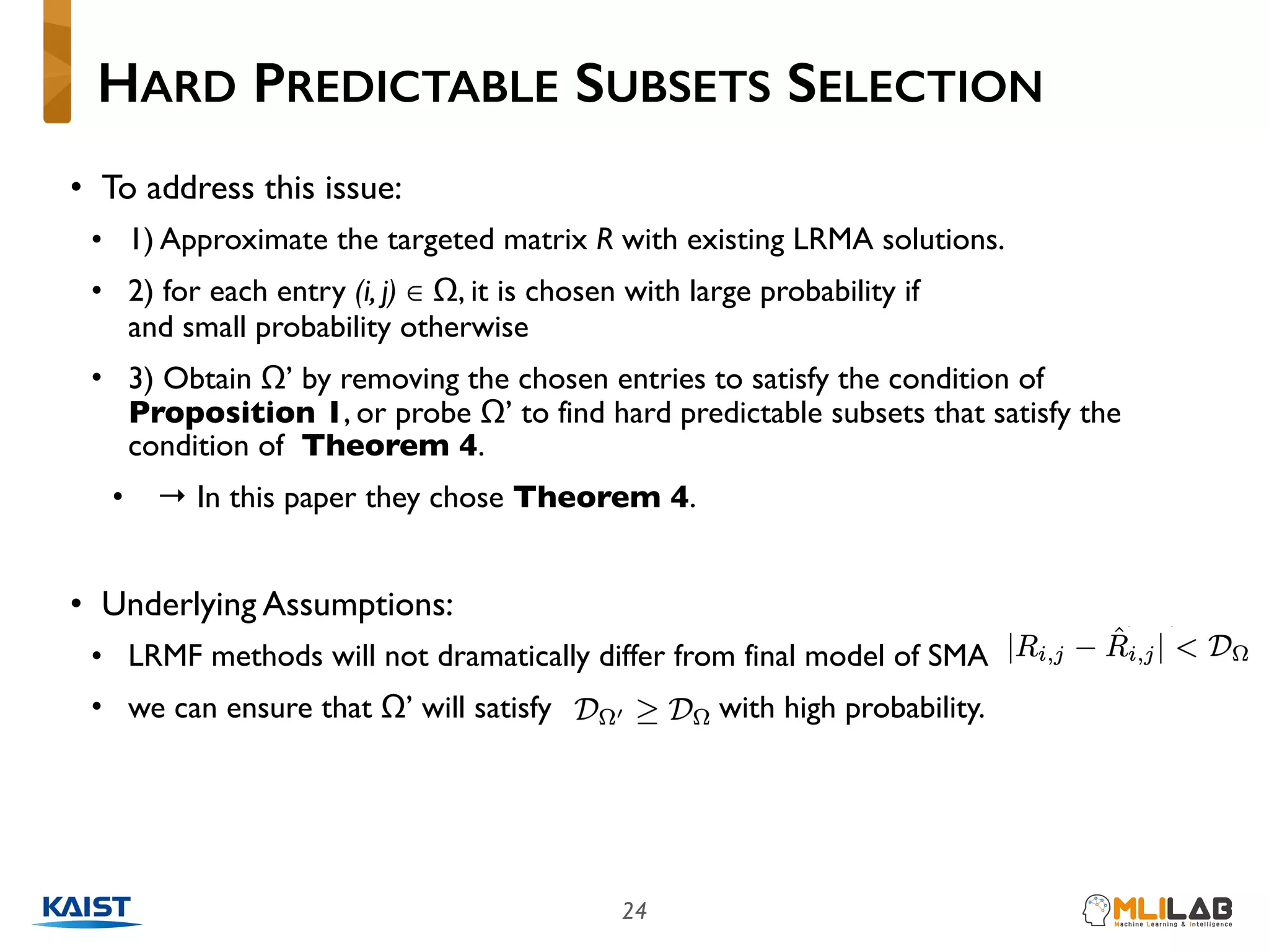Low-rank Matrix Approximation with Stability | PPT