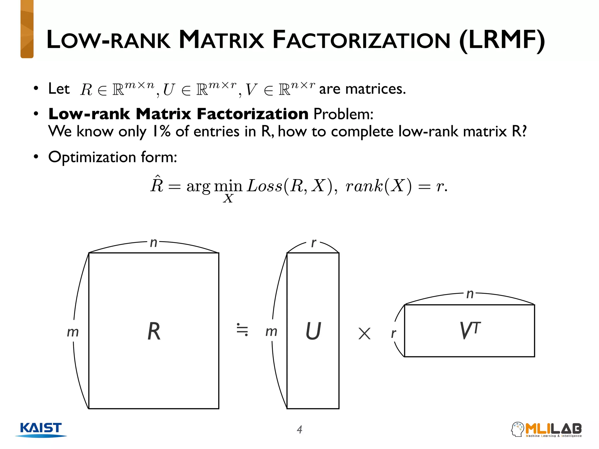 Low-rank Matrix Approximation with Stability | PPT