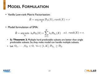 Low-rank Matrix Approximation with Stability | PPT