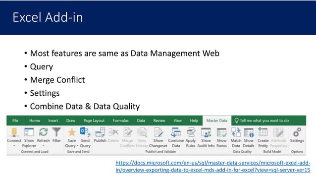 SQL Server 2019 Master Data Service | PPT