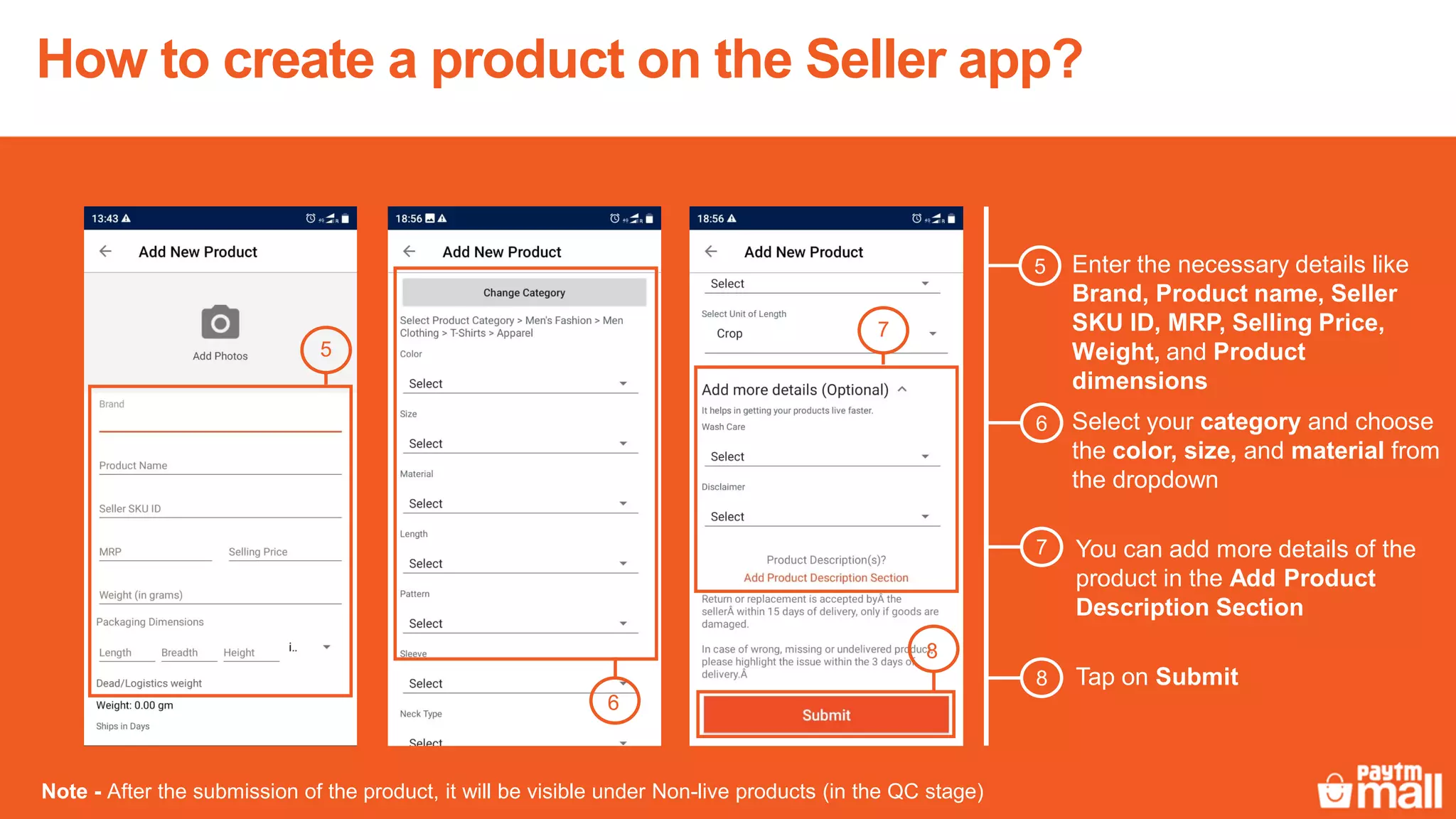 Seller app- Cataloguing | PPT