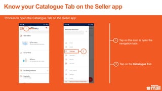 Seller app- Cataloguing | PPT