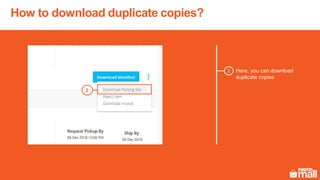 Multiple items order processing- Multiple AWB shipment | PDF