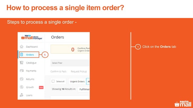 Single item order processing- Multiple AWB shipment | PPT