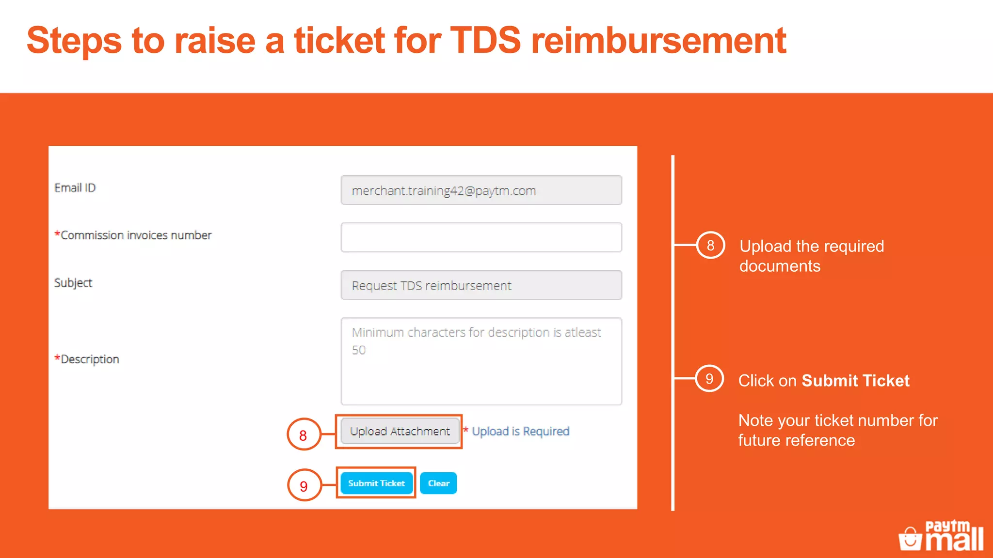 TDS reimbursement process | PDF