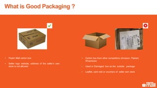 Packaging guidelines for appliances - Wholesale | PDF