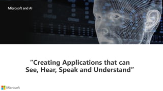 Discover AI with Microsoft Azure | PPT