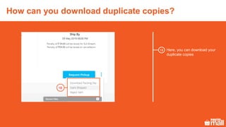Single order processing local commerce- B2C | PPT