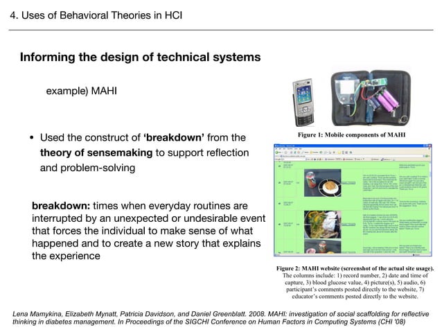 Behavioral Change Theories in HCI | PPT