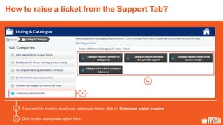 Raise a ticket and check its status- B2C | PPT