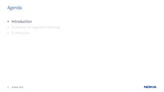 A comparison of segment routing data-plane encodings | PDF