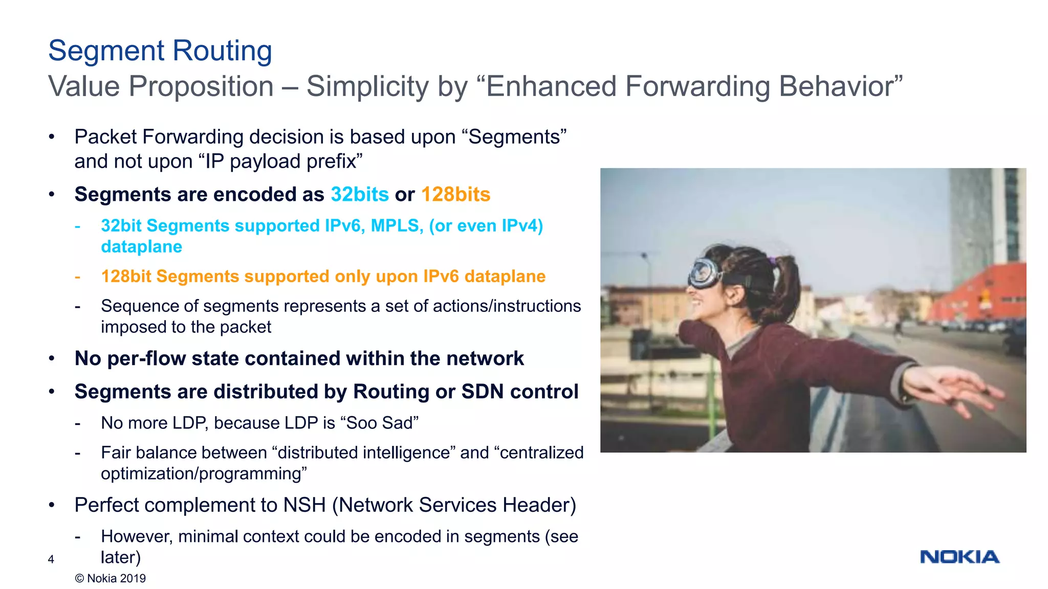 A comparison of Segment Routing Data-Plane encodings | PPT