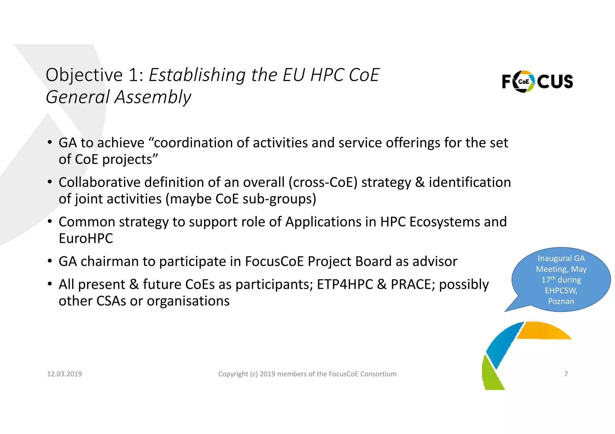 Overview on the HPC CoEs panorama | PPT
