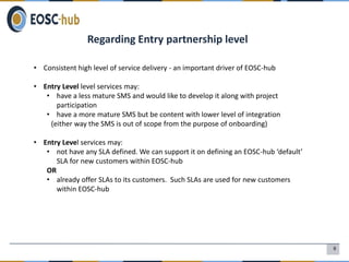 Joining the EOSC-hub as a Service Provider | PPT