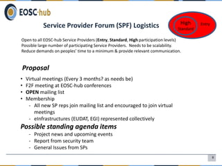 Service management board (SMB), Service providers’ forum (SPF) | PPT