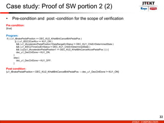 Application of theorem proving for safety-critical vehicle software | PPTX