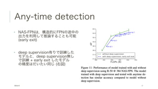 [DL輪読会]NAS-FPN: Learning Scalable Feature Pyramid Architecture for Object Detection | PPT