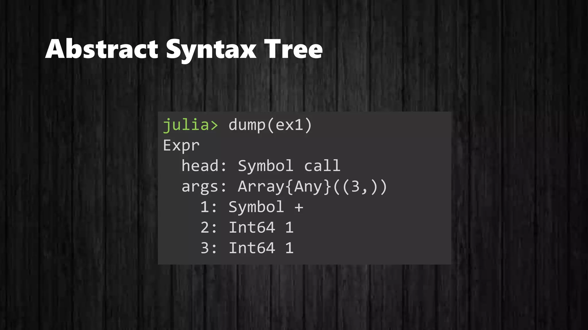 Metaprogramming in julia | PPT