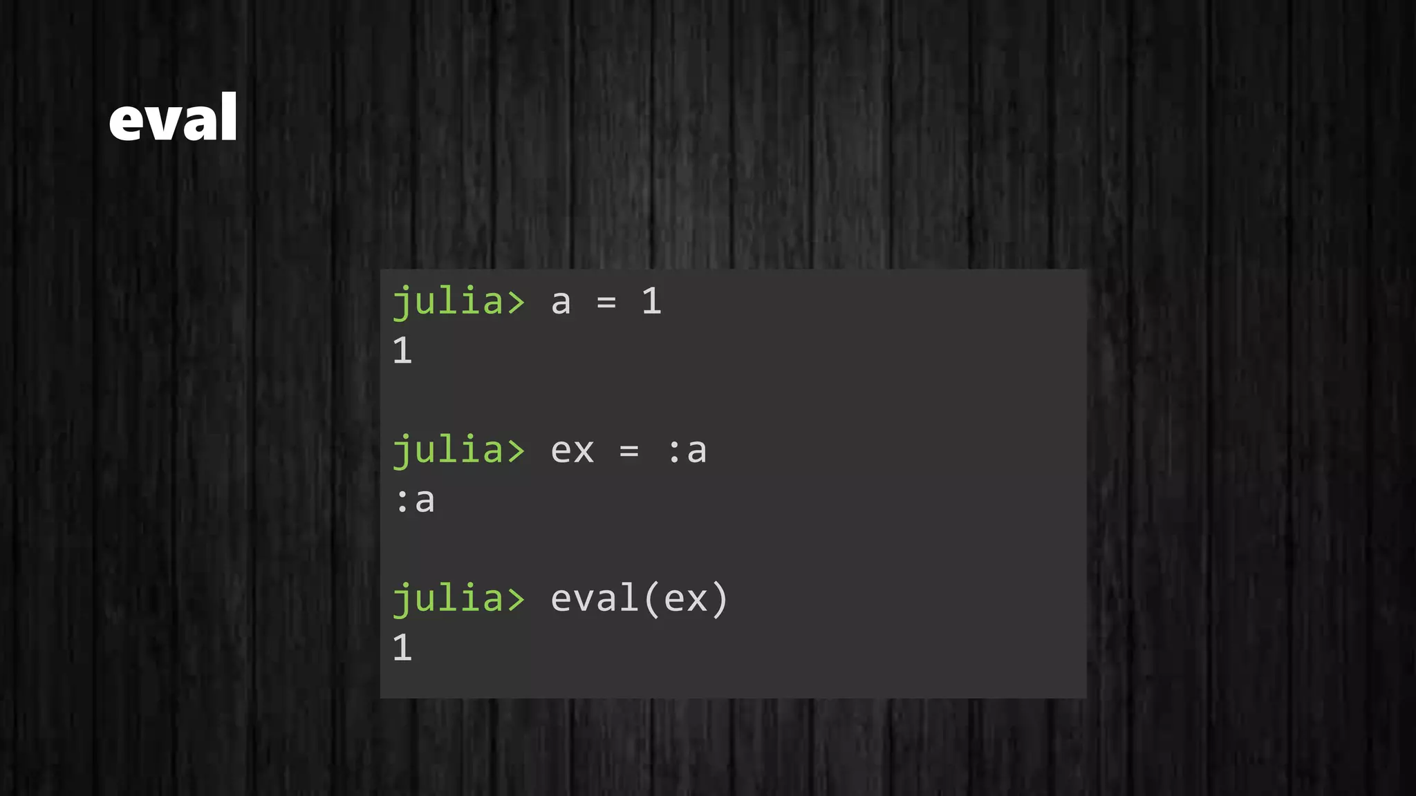 Metaprogramming in julia | PPT
