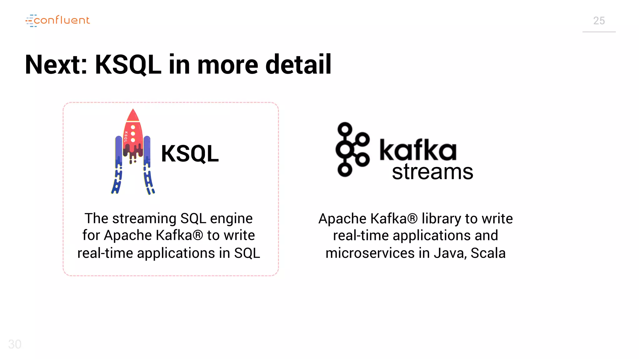 Kafka Streams vs. KSQL for Stream Processing on top of Apache Kafka | PPT