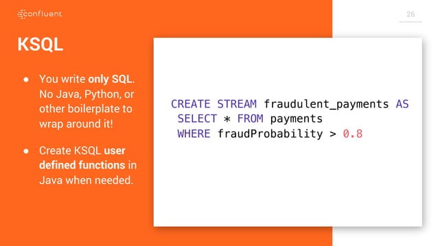 Kafka Streams Vs Ksql For Stream Processing On Top Of Apache Kafka Ppt