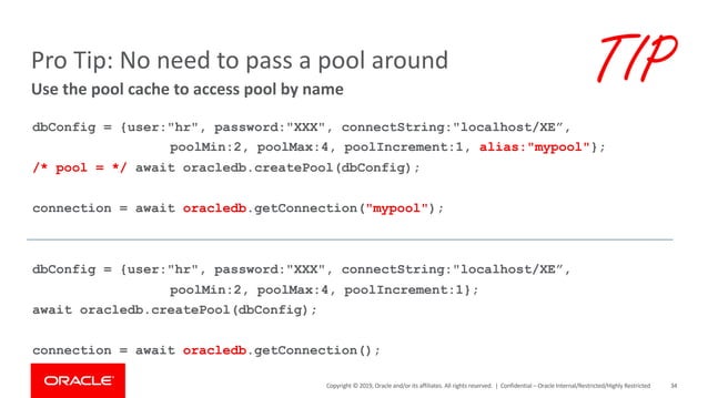 Node.js and Oracle Database: New Development Techniques | PPT