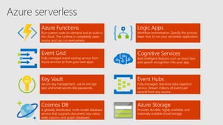 Azure Thursday - Ring video doorbell meets Azure serverless | PPT