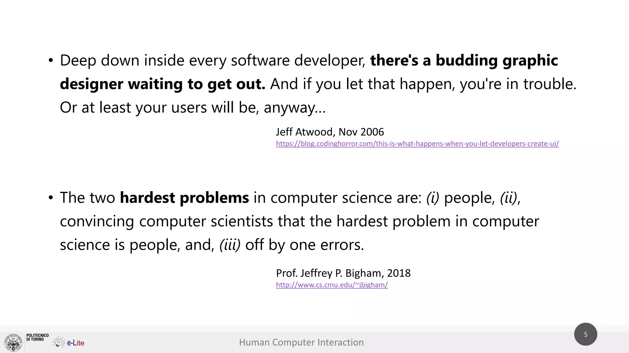 Human Computer Interaction - Course Presentation | PDF