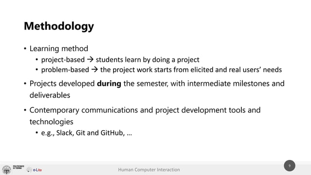Human Computer Interaction - Course Presentation | PDF | Computer ...