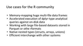 Apache Arrow: Leveling Up the Data Science Stack | PDF