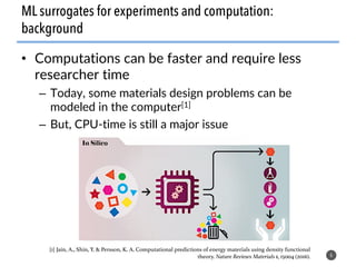 Machine learning for materials design: opportunities, challenges, and methods | PDF
